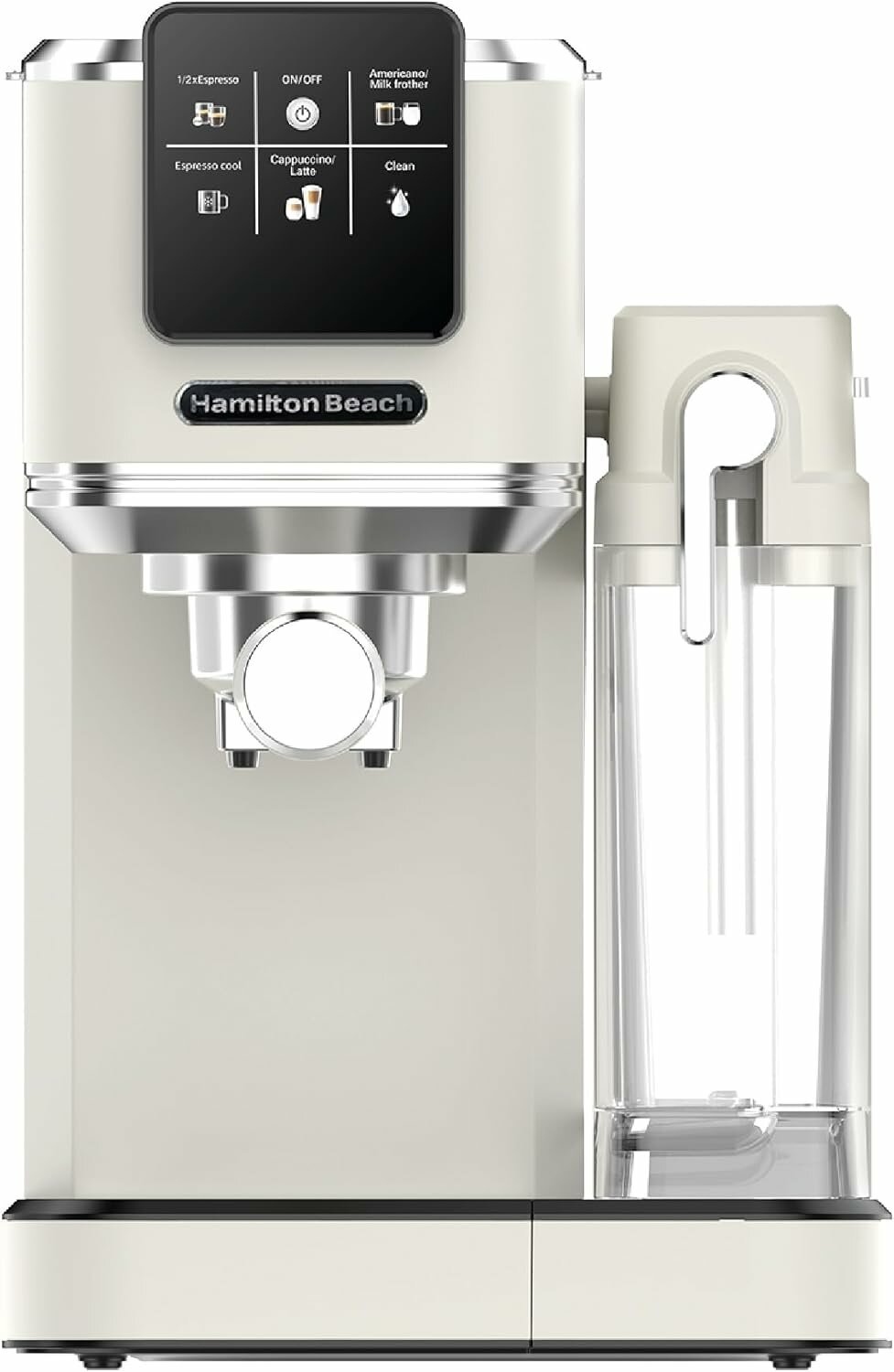 Кофеварка Hamilton Beach Espresso Coffee Machine, BaristaPro+ 8-in-1 - Cream
