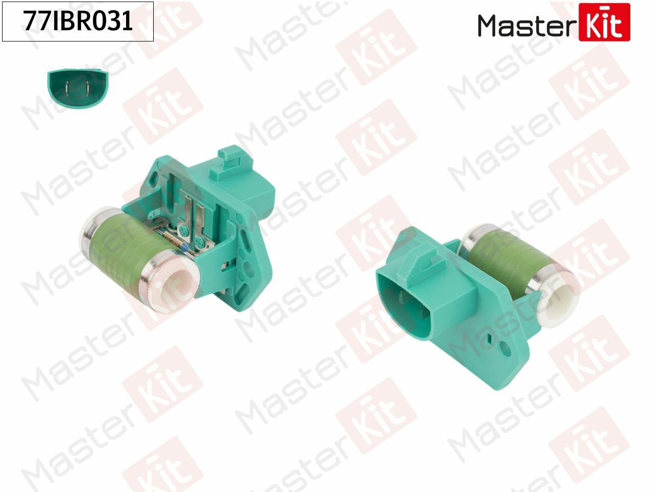 Резистор вентилятора Ford FIESTA, IV, JA JB/PUMA EC 1995 - 2002 MasterKit 77IBR031