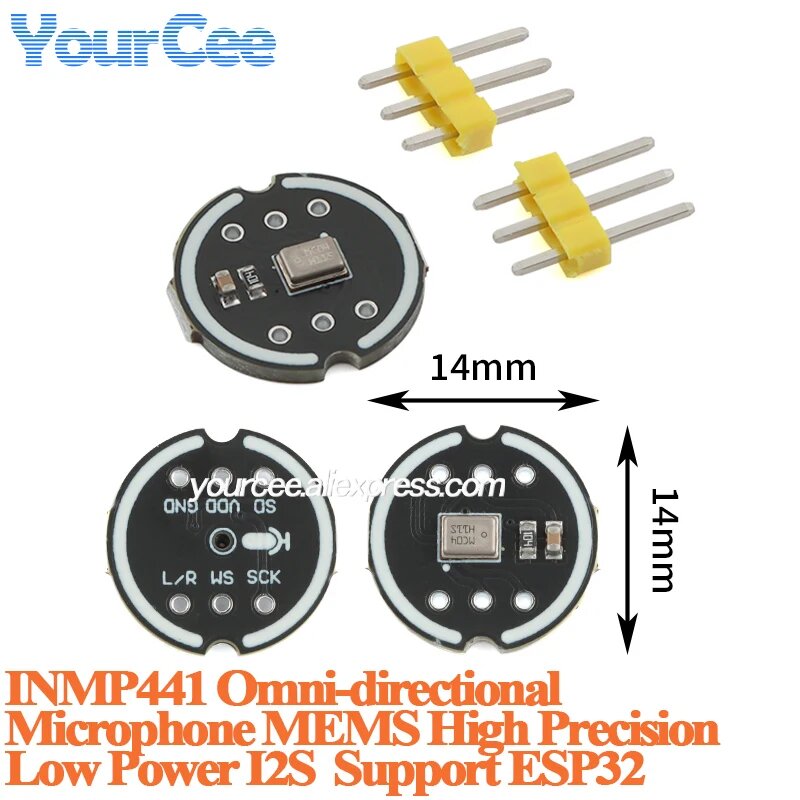 INMP441 Omni-directional MEMS микрофон модуль 2шт