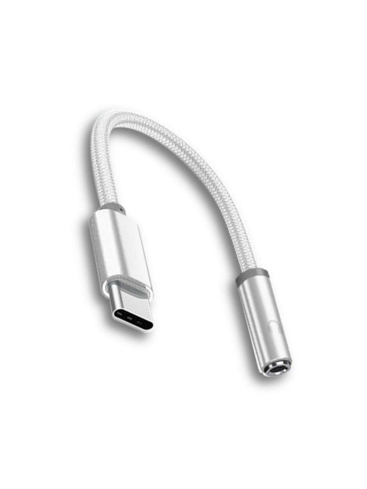 Портативный кабель-адаптер для наушников Type C-3,5 мм адаптер для наушников