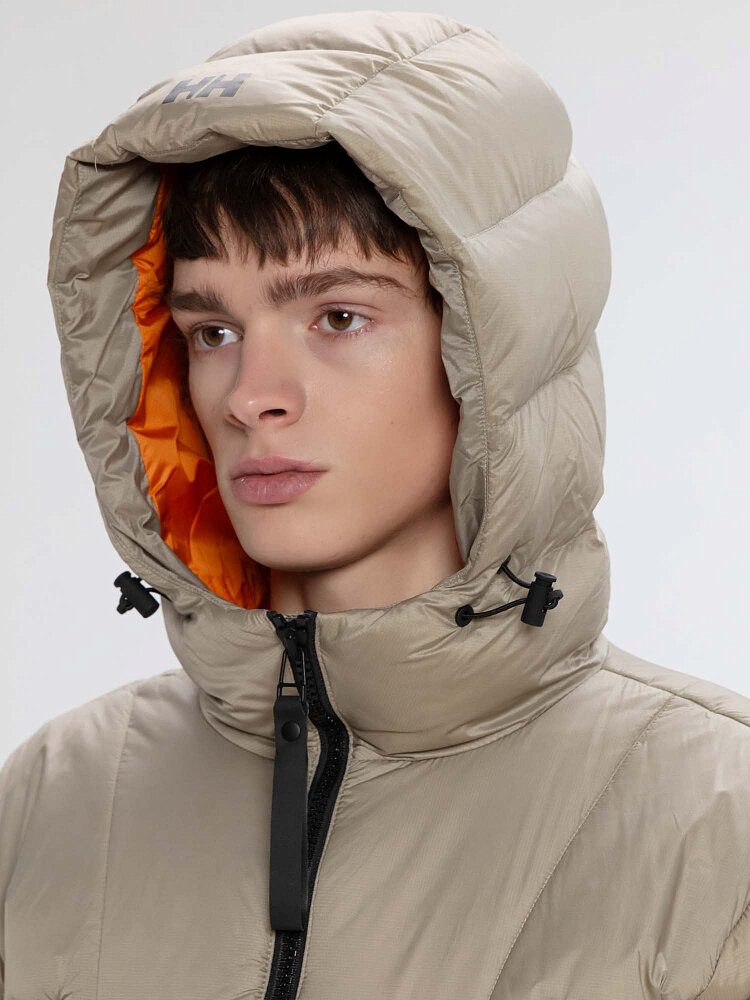 Пуховик Helly Hansen Arc Down Jacket, размер M, коричневый — фото 1