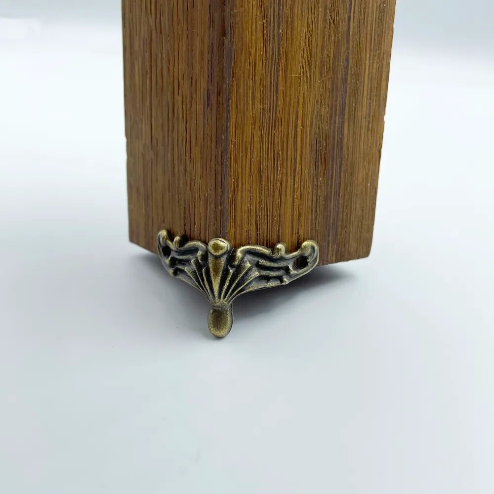 Набор ножек для шкатулок + крепеж Золото (4 ед. в уп) Decoobraz