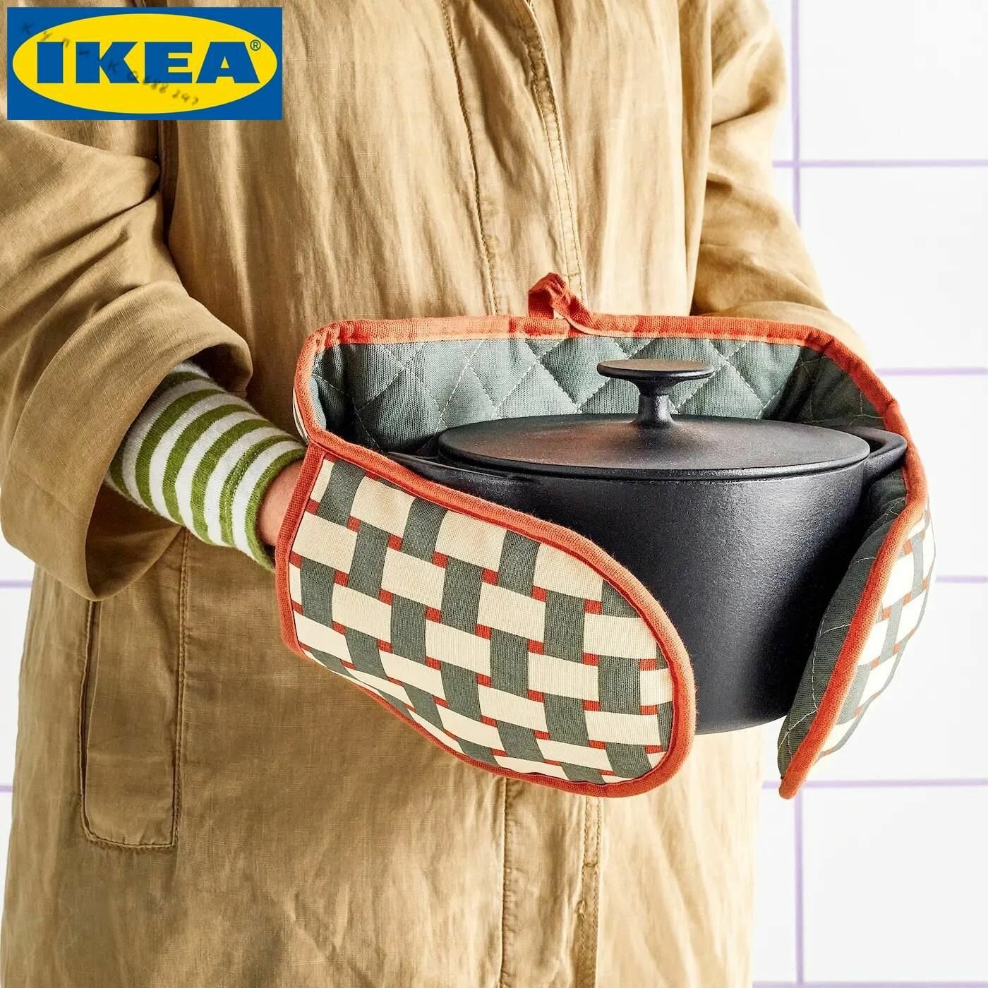 IKEA Прихватка накладка на пальцы для кухни 86x165 см, 1 шт.