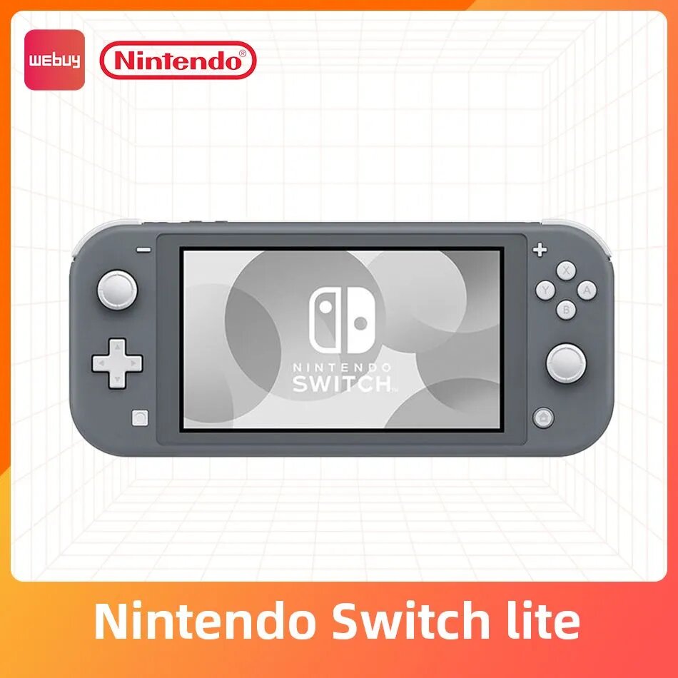 Игровая приставка Nintendo Switch Lite Глобальная версия Поддержка русского, серый
