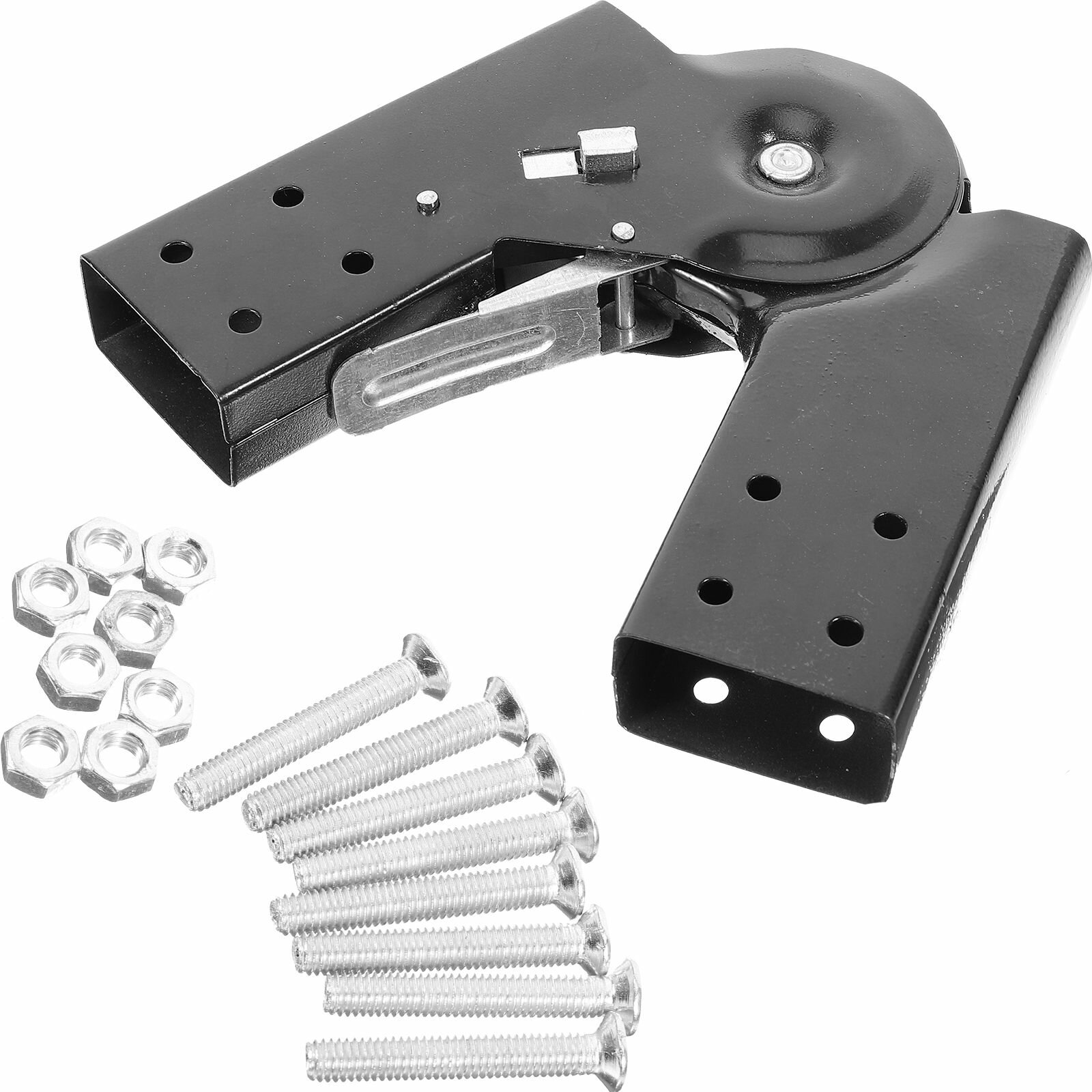 Черный алюминиевый замок-фиксатор для ножничной лестницы, с амортизатором для лестницы