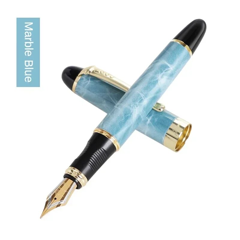 Перьевая ручка Jinhao X450, наконечник Iraurita, цельнометаллический золотой зажим, роскошные ручки, студенческий подарок, канцелярские принадлежности, офисные школьные принадлежности