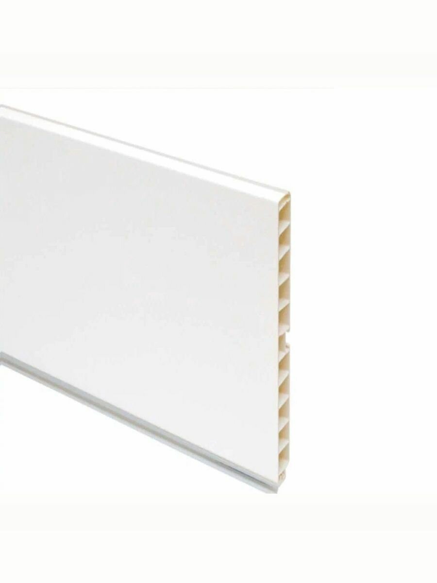 Цоколь кухонный - универсальное закругление цвет Белый Н-100 мм, длина 99 см