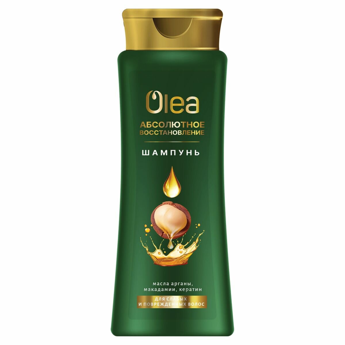 Шампунь для волос OLEA "Абсолютное восстановление" для слабых и поврежденных волос, 400мл (14373), 8шт.