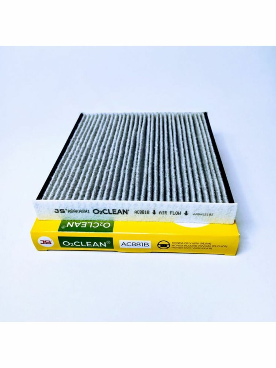 Фильтр салона антибактериальный JS Asakashi AC881B для а/м HONDA Pilot, Legend / Хонда Сити