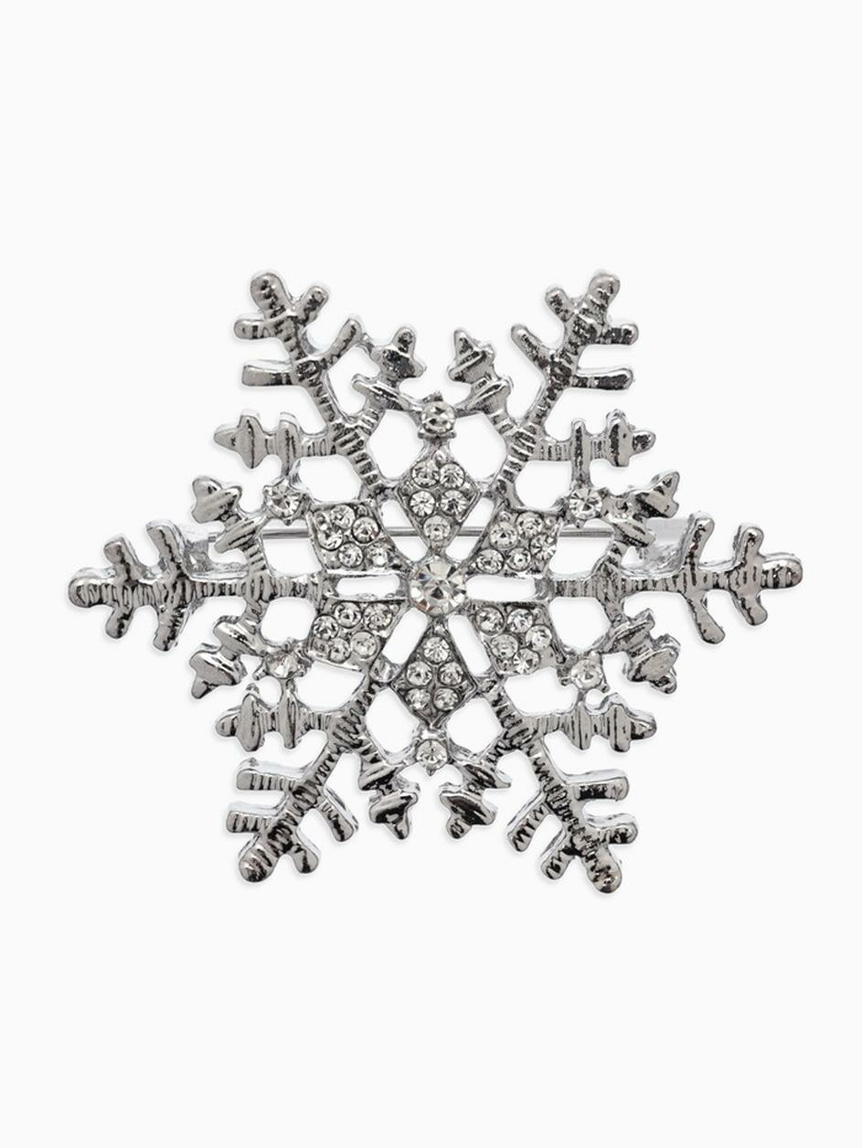 Брошь, стразы