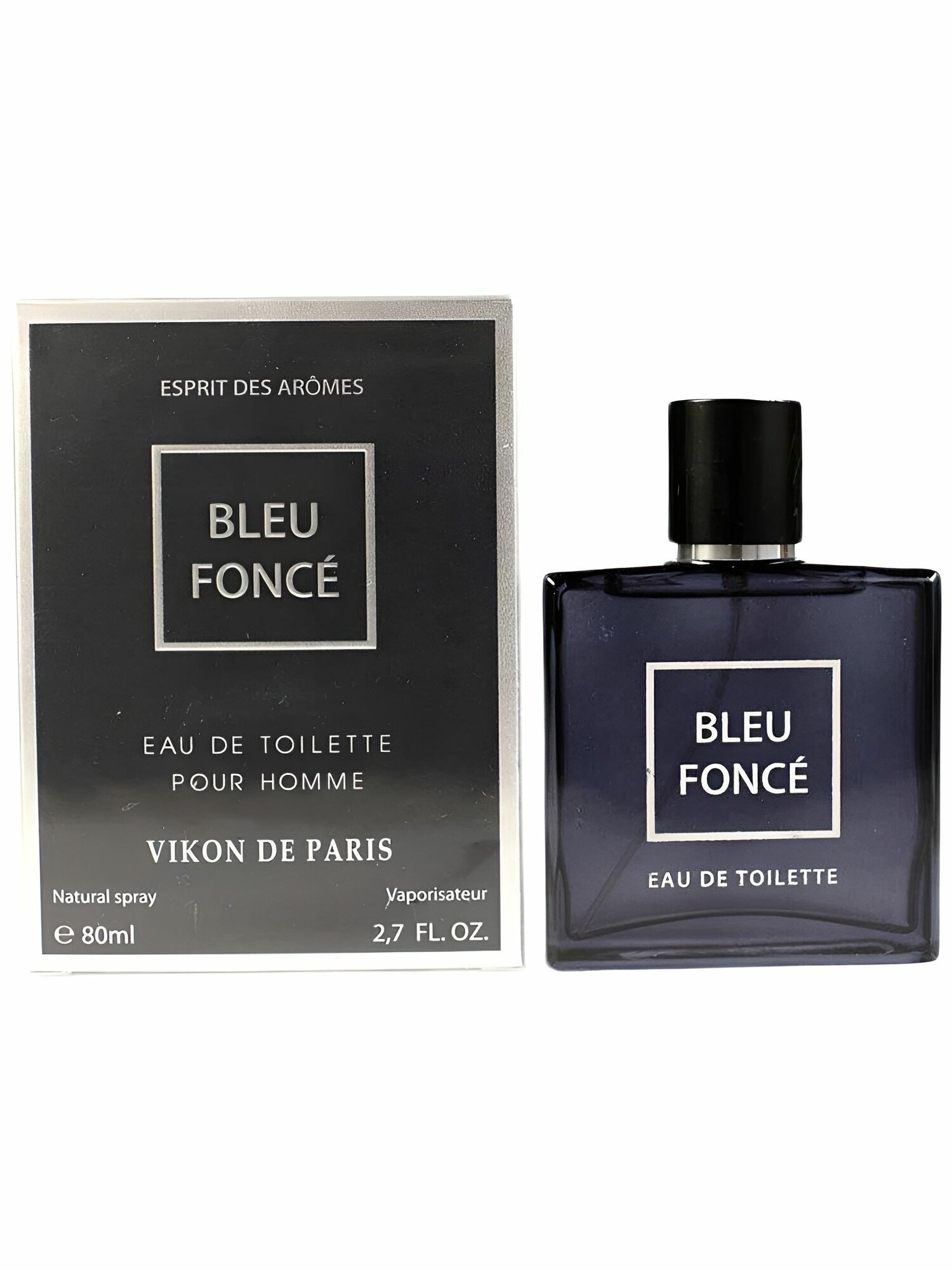 Туалетная вода для мужчин новая заря Дух ароматов "Темно-синий"/"Bleu fonce" 80 мл