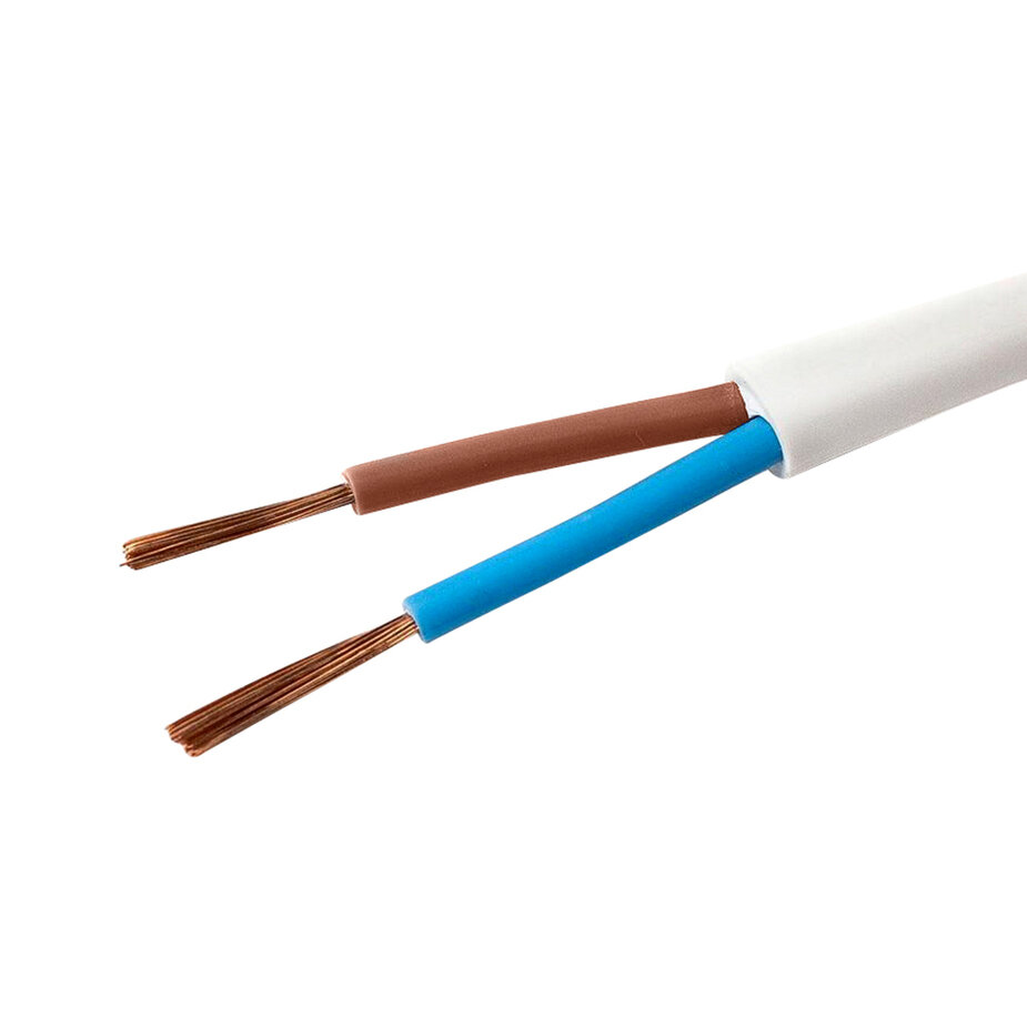 Провод электрический ШВВП 2x0,75 ГОСТ/ 15 м/ металлист