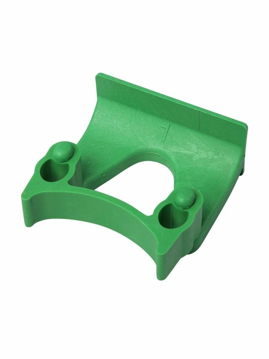 Держатель для швабры настенный FBK, для рукоятки 22-32 мм зеленый