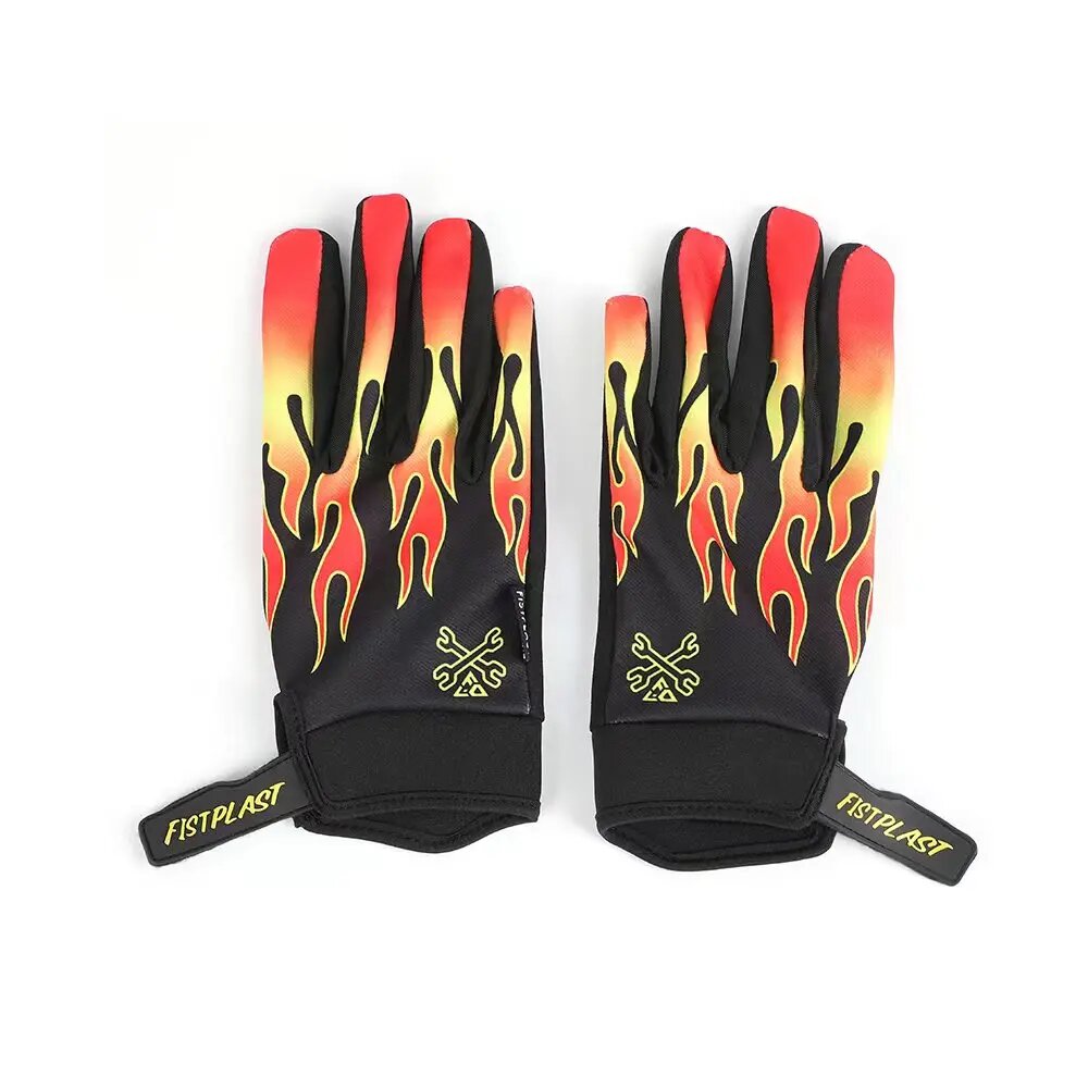 Fistplast Personality Pink Flame женские перчатки для велоспорта Черный, M, fire