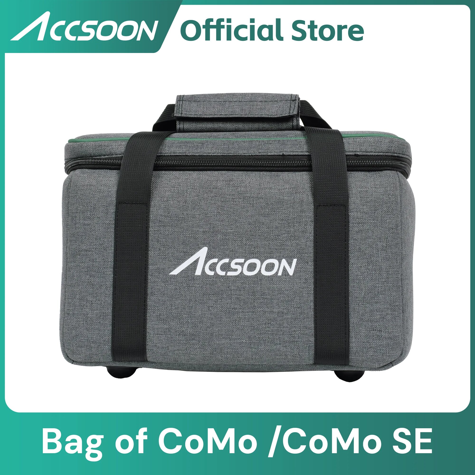 Сумка Accsoon для CoMO/CoMo SE, серая сумка для хранения, сумка для аксессуаров для наушников 1V4