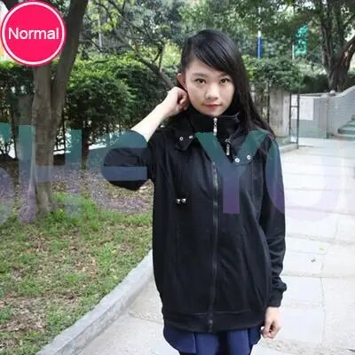 SHEYOU Косплей костюм Kaneki Ken, толстовка, худи, зеленый/черный, полиэстер/хлопок М, Black Thin