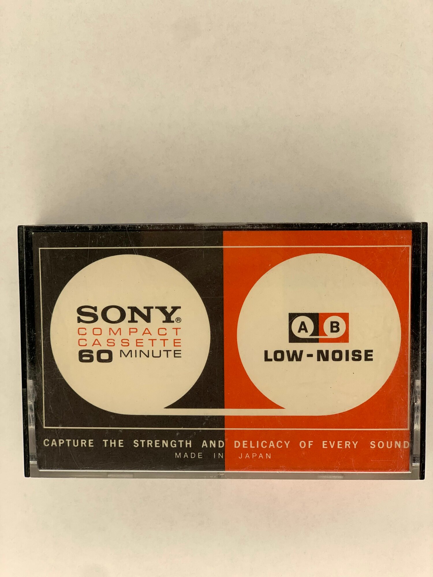Sony Low-Noise C60 улучшенная аудиокассета от японского производителя
