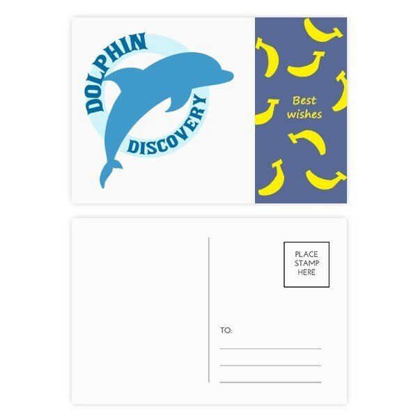 Банан открытка набор благодарность карта почтовая 20 шт