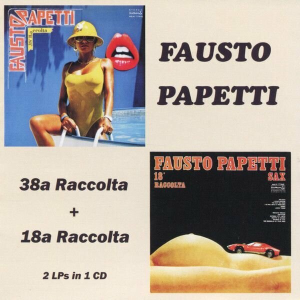 Fausto Papetti - 38a raccolta + 18a raccolta (2 in 1), 1984/74, 4-page, CD-Аудио