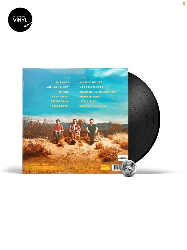 Jonas Brothers - The Album - Виниловая пластинка, Авторская песня, Импортное издание — фото 1