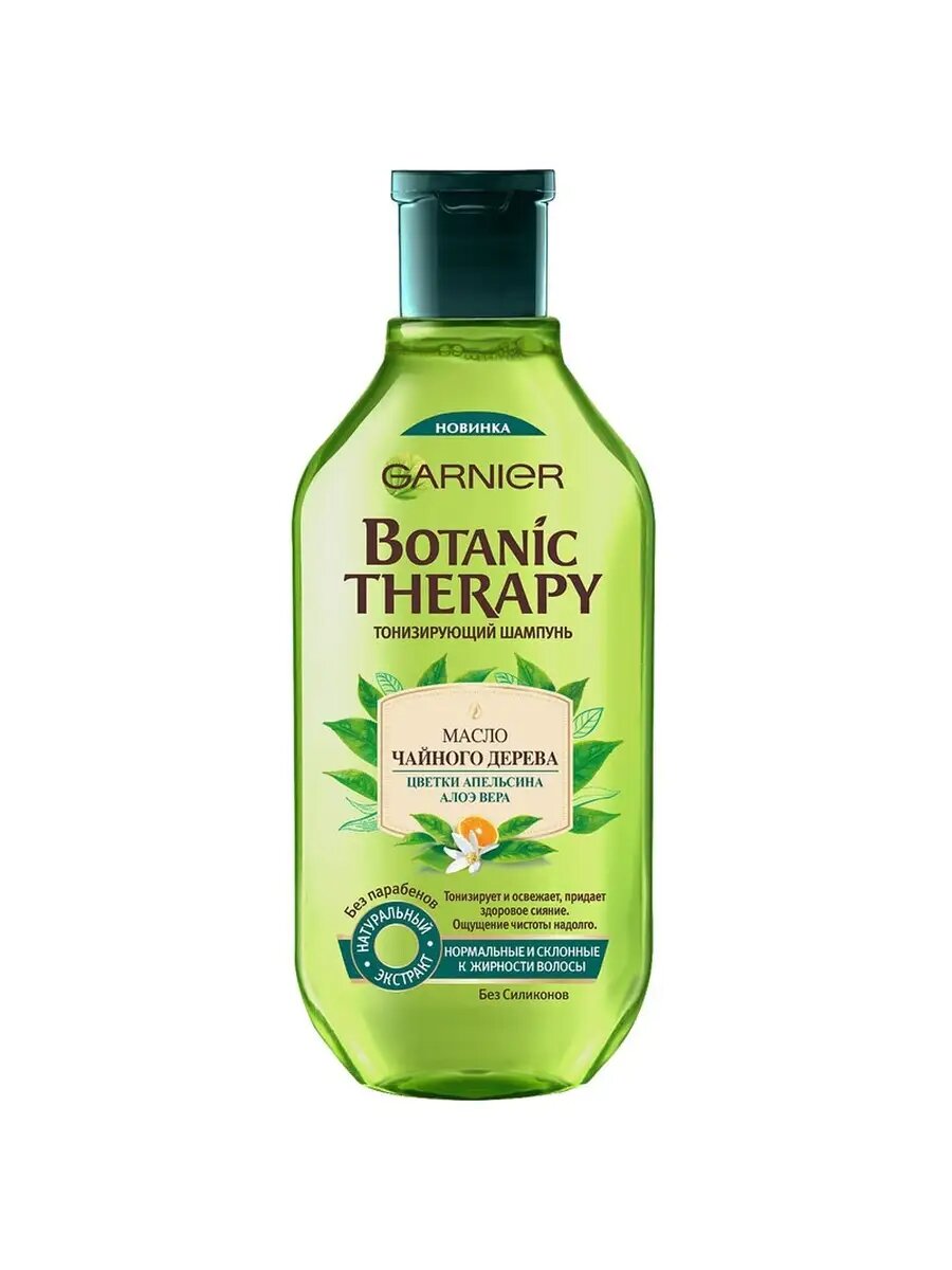Шампунь Botanic Therapy Масло чайного дерева, алоэ вера