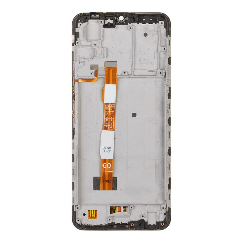 Дисплей (экран) в сборе с тачскрином для Vivo Y31 2021 (V2036) черный с рамкой (Premium LCD) / 2408x1080