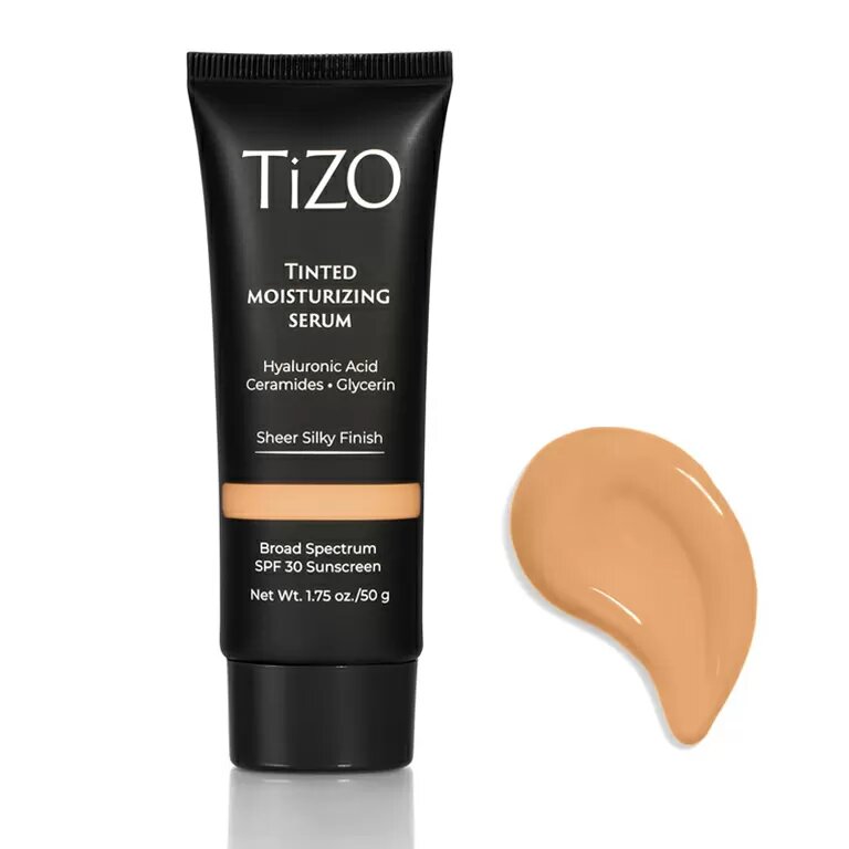 TIZO Tinted moisturizing serum 04 Medium-deep, Сыворотка увлажняющая тональная SPF 30 оттенок 04 Medium Tinted moisturizing serum 50 гр