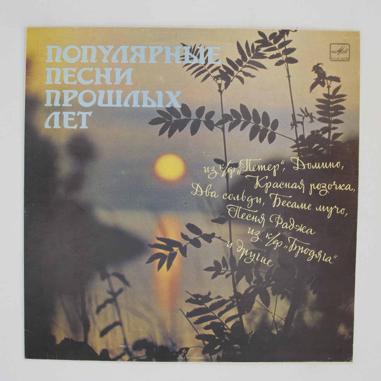 Виниловая пластинка Разные - Популярные Песни Прошлых Лет, 1xLP, NM
