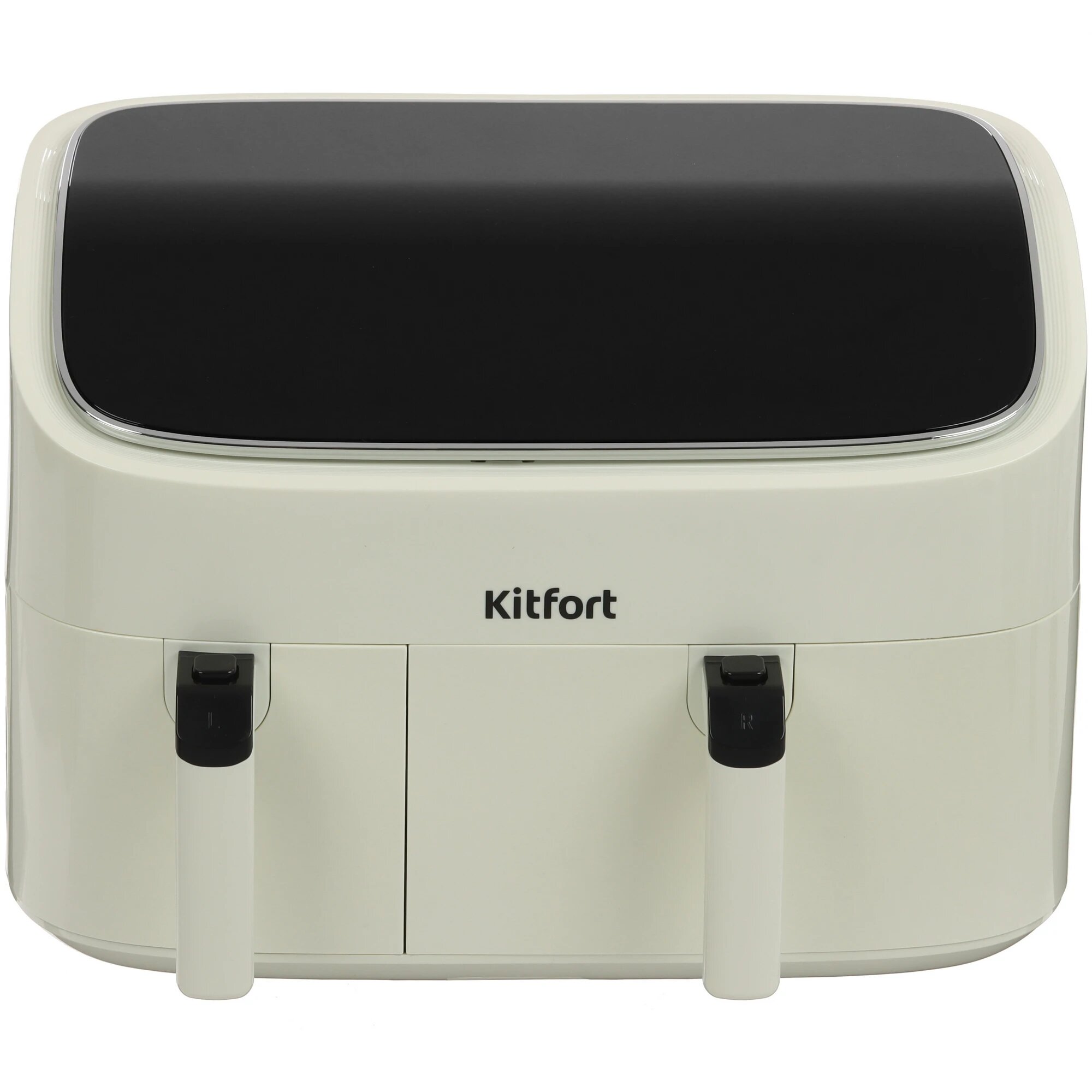 Аэрогриль Kitfort KT-2257, сенсорный, 2 поддона, электронное управление, 6 программ