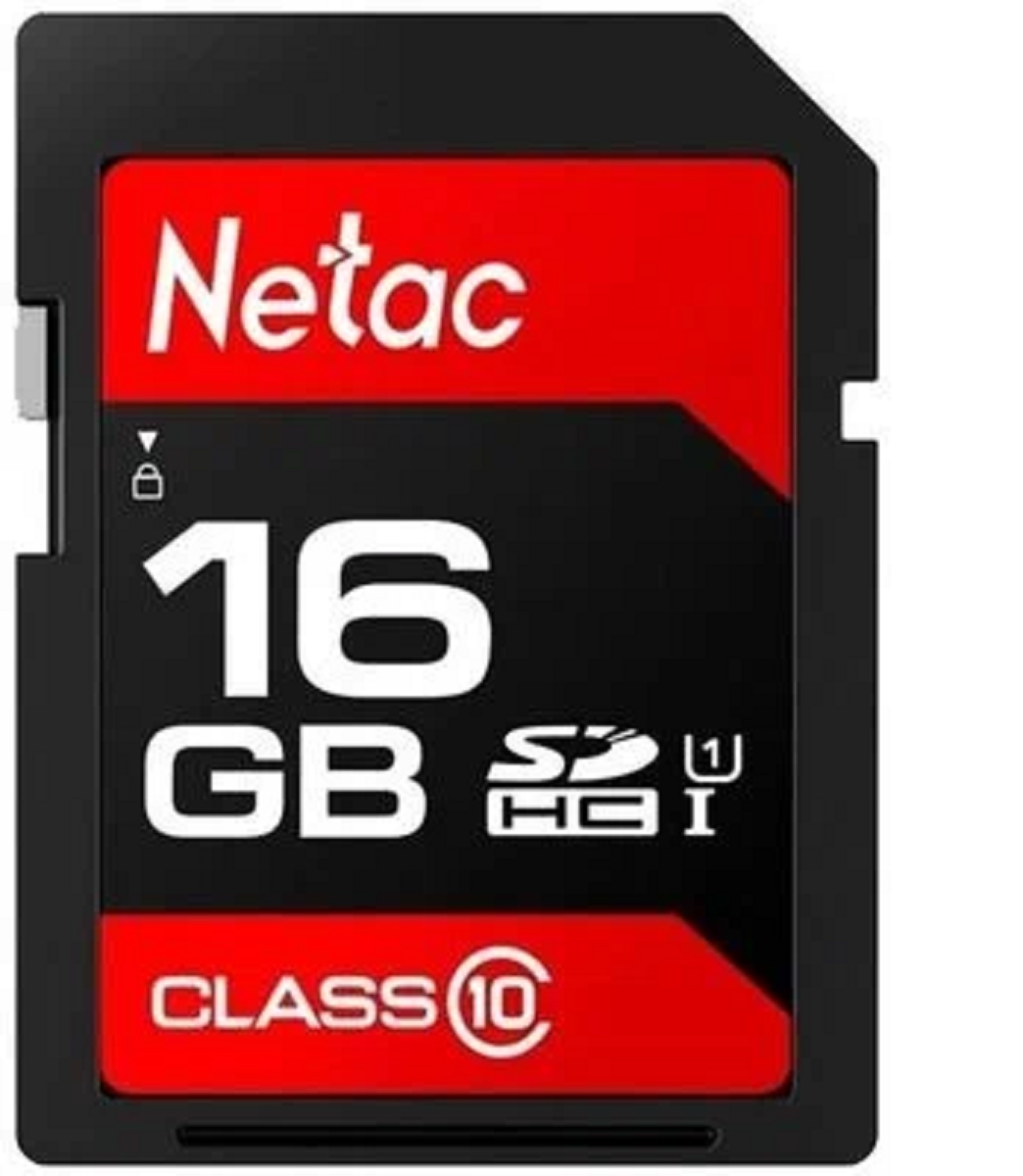 Карта памяти SDHC 16GB Netac NT02P600STN-016G-R UHS Class 1, Class 10