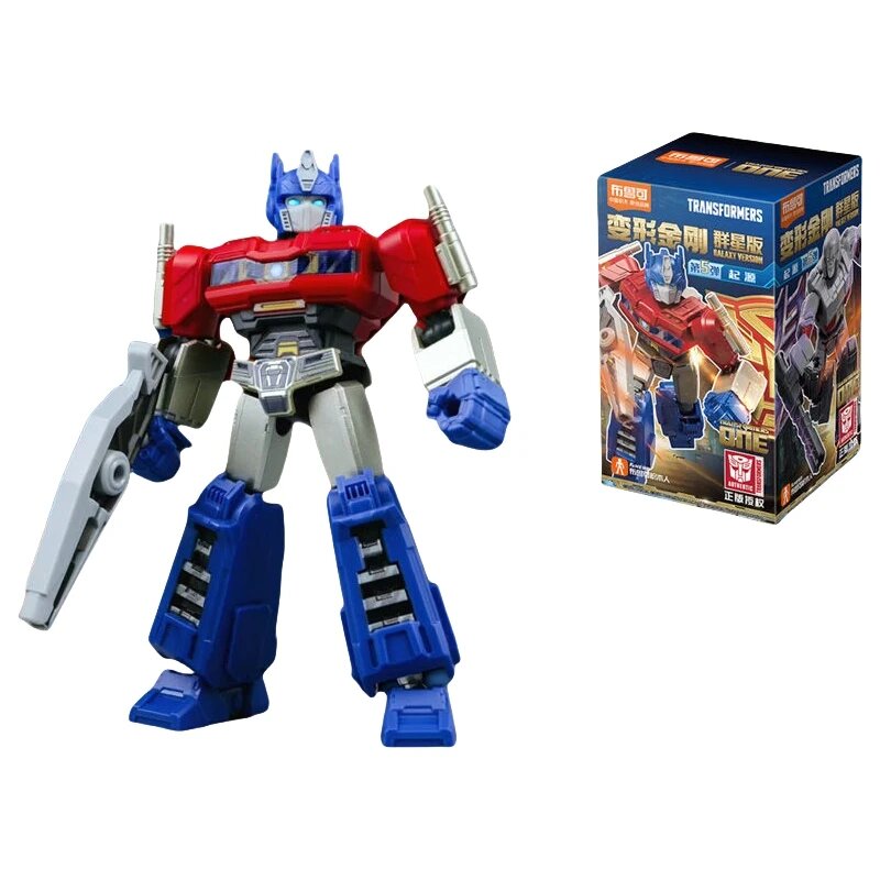 Трансформеры Optimus Prime One Blocks Galaxy Version, Синий