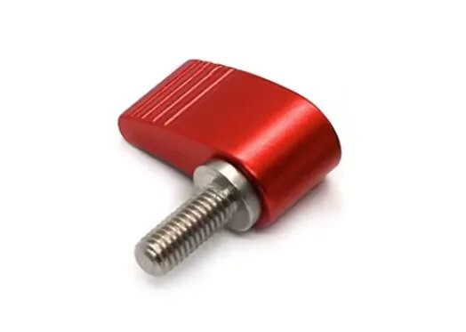 Регулируемые винты-барашки M4 M5 M6 с цветной ручкой M6 x 20mm, Red 7 Type, 5Pcs