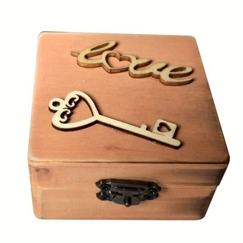 Деревянные кольца, обручальные кольца, коробки.