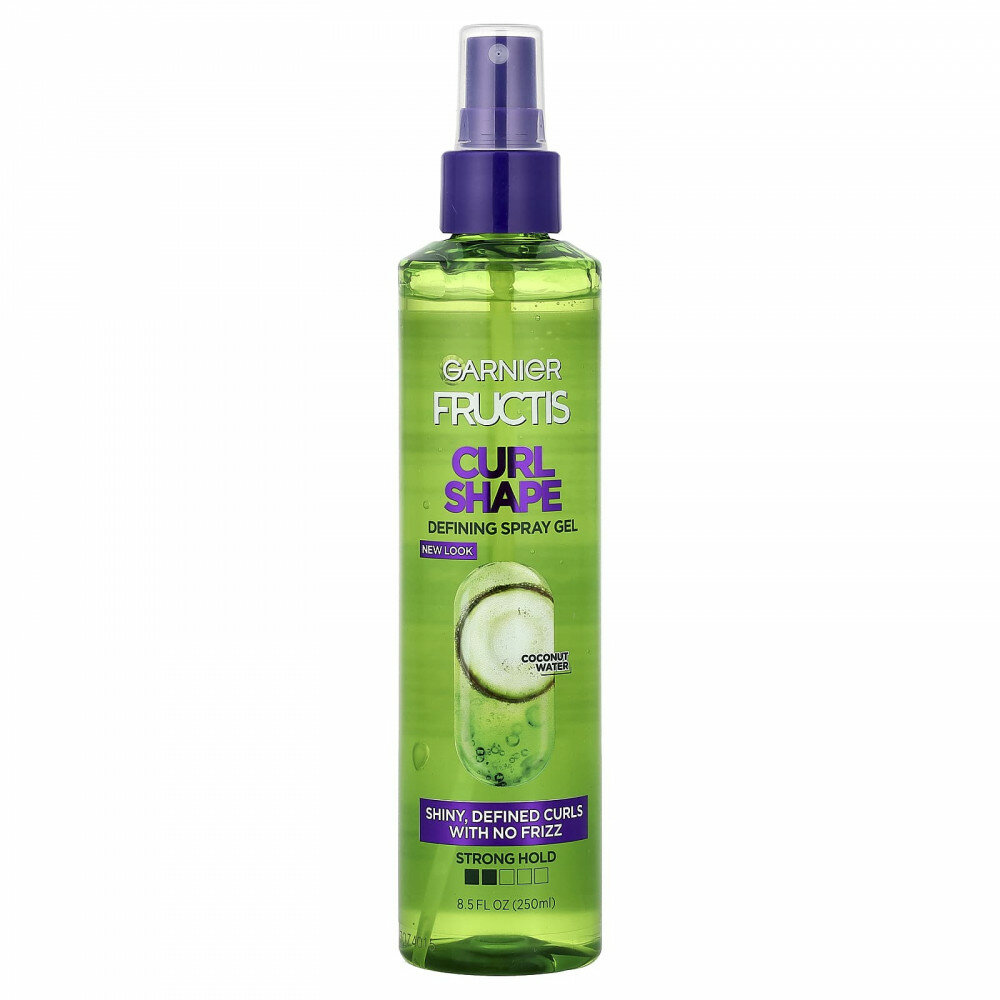 Garnier, Fructis, Curl Shape, спрей-гель для выделения локонов, 250 мл