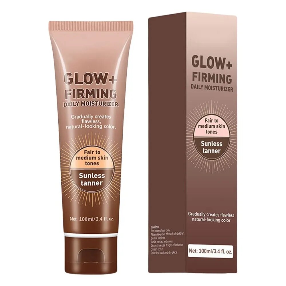 Увлажняющий лосьон для самостоятельного загара, придающий сияние и подтягивающий кожу