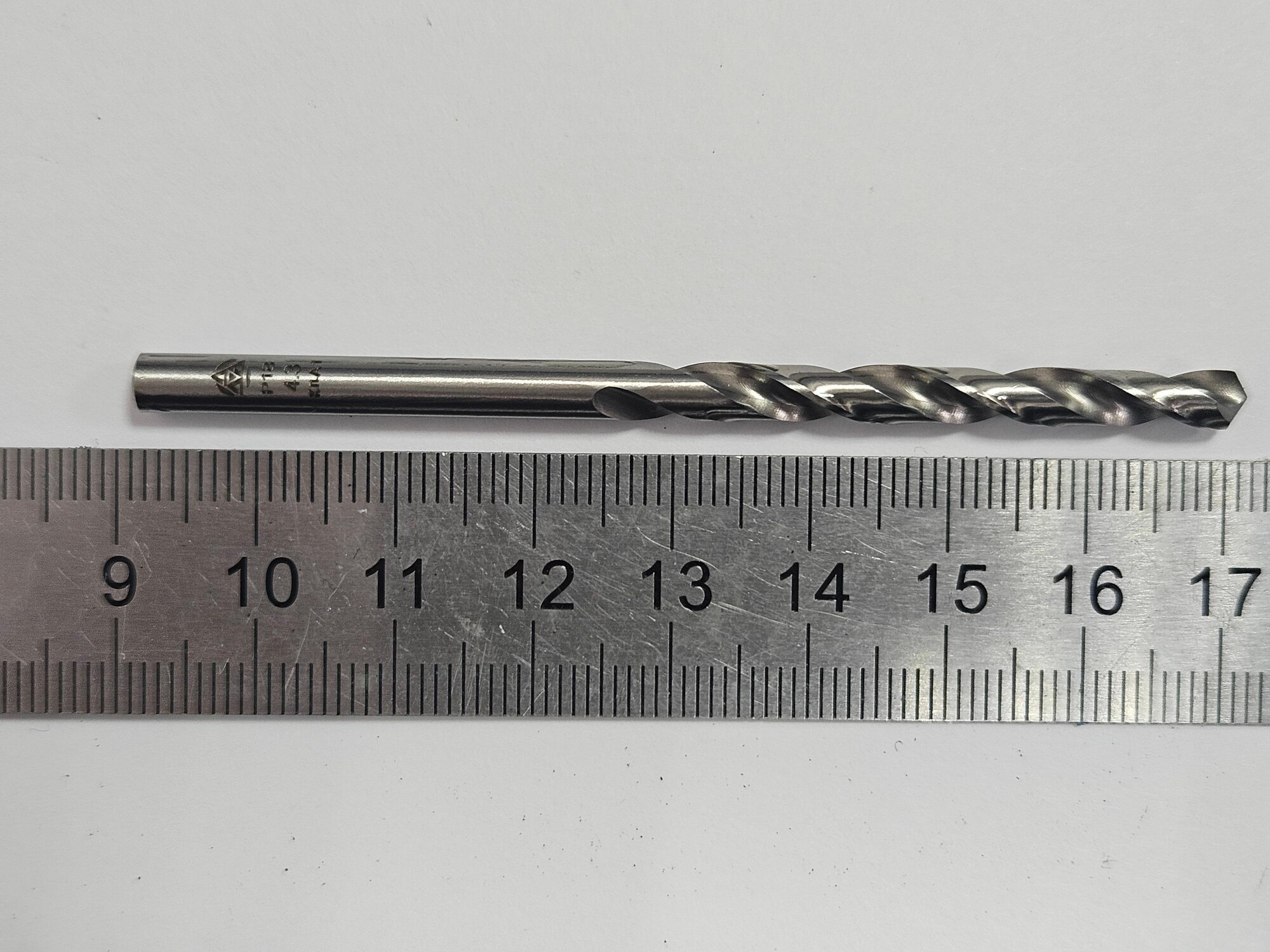 Сверло ц/х по металлу 4,3 Р18