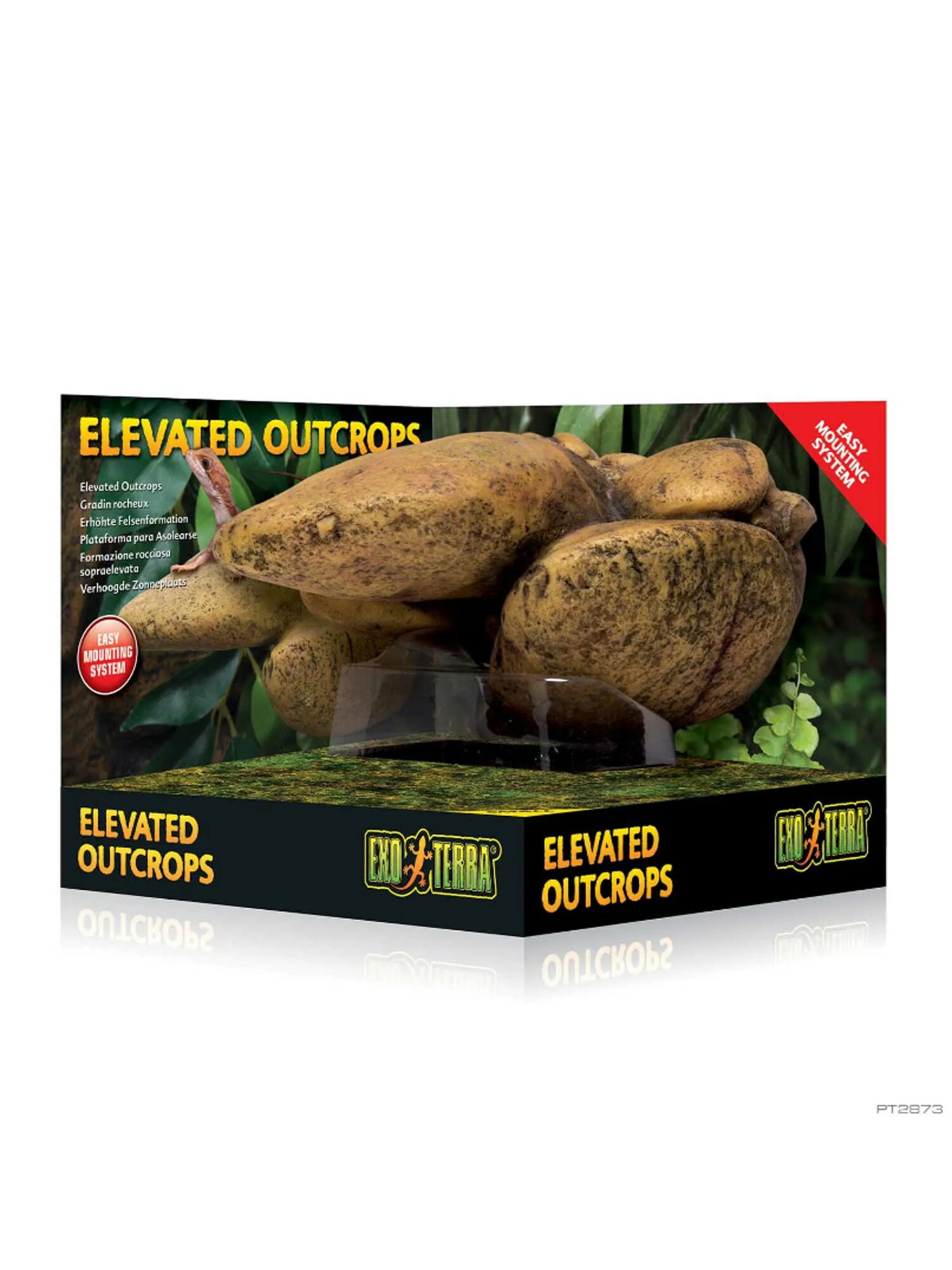 Навесная декоративная скала Exo Terra Elevated Outcrops 15x15x10 см.