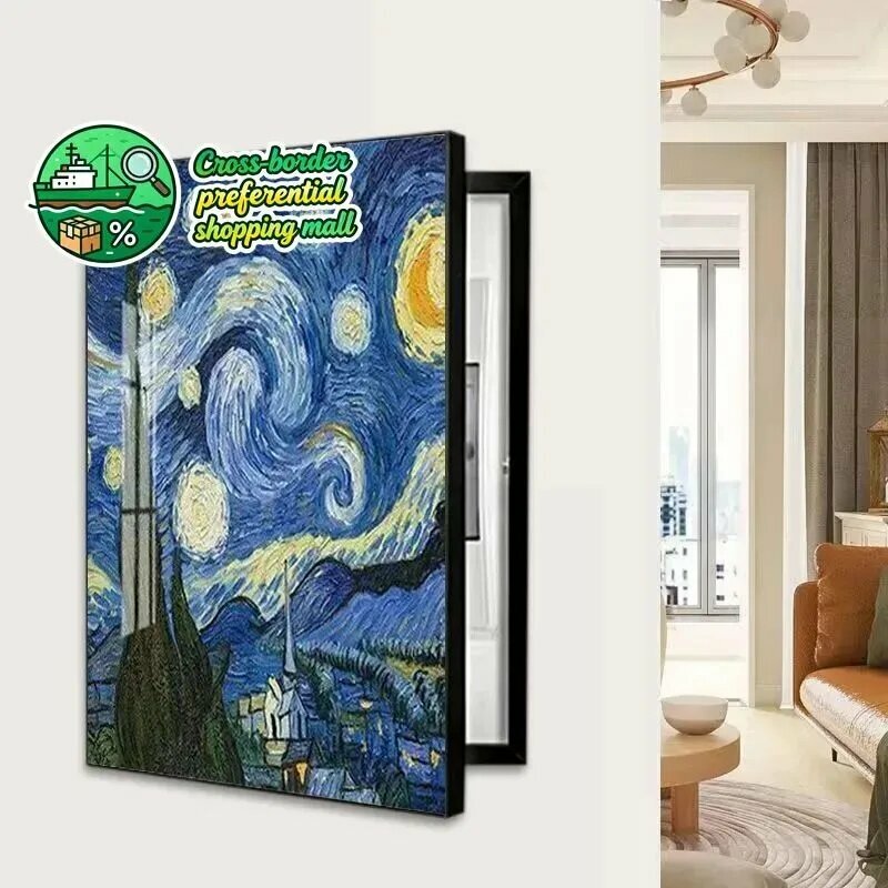 Декоративная картина для электросчетчика