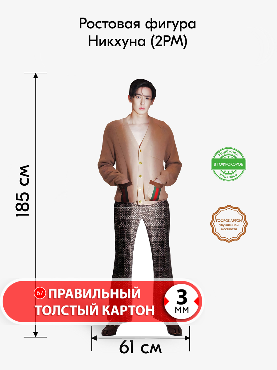 Аксессуар для фотосессий, Никхун Бак Хорведжкул (2PM) 2, ростовая фигура