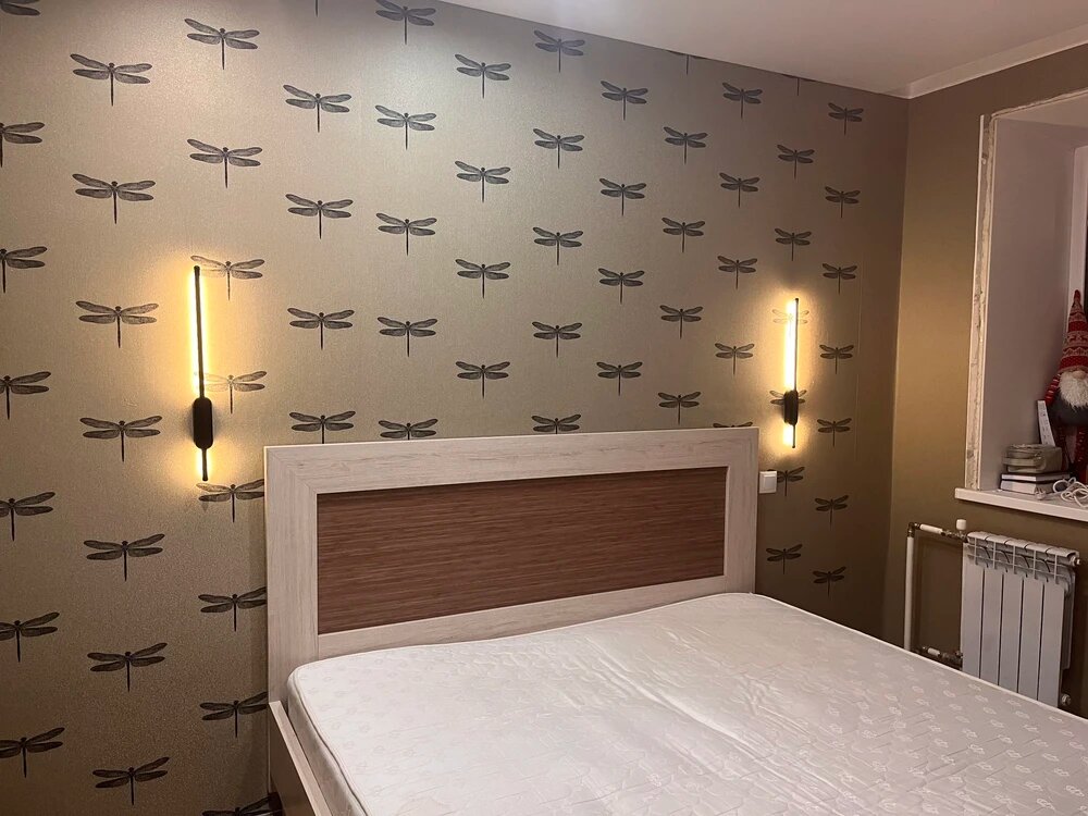 Метровые флизелиновые обои для зала с рисунком без подгона 1,06*10,05