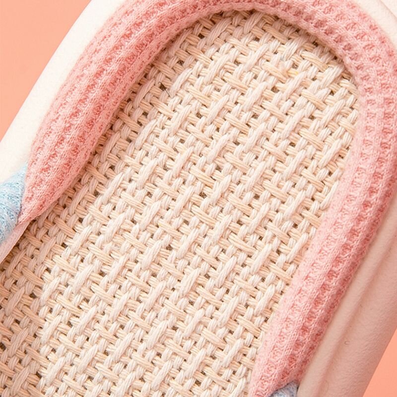 Нескользящие быстросохнущие тапки для дома розовые женские 38-39