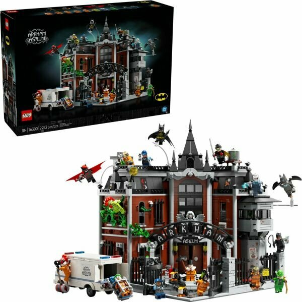 Lego 76300 Super Heroes Лечебница Аркхем