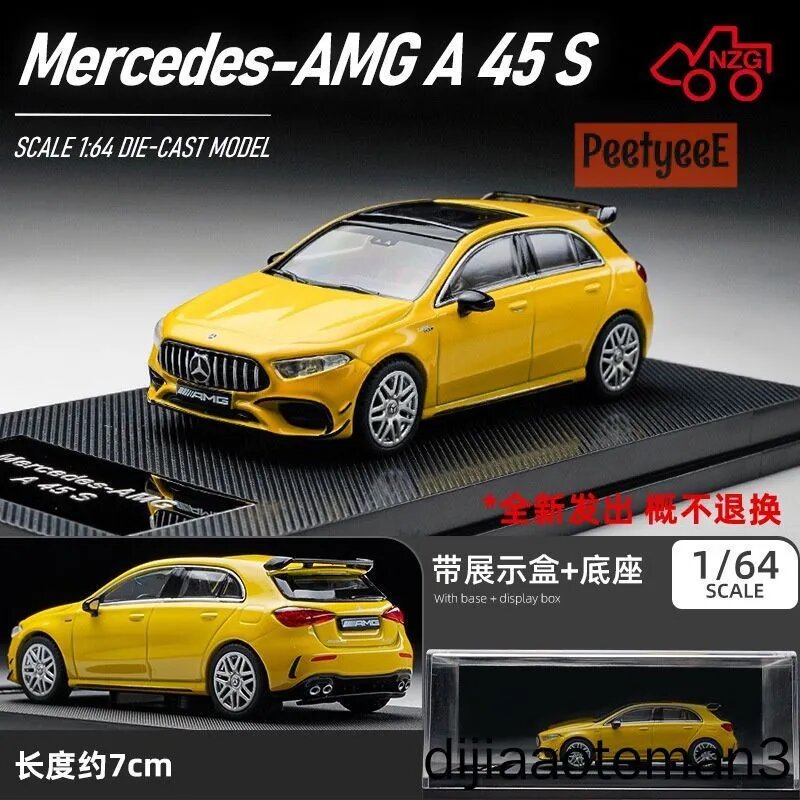Модель автомобиля NZG Kiloworks 1/64 Mercedes-Benz AMG A45S из литого металла