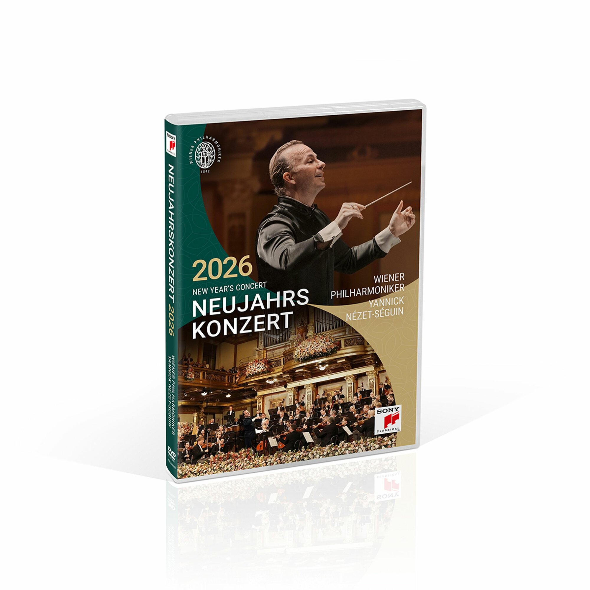 Компакт-диск Neujahrskonzert 2026 der Wiener Philharmoniker (Konzertmitschnitt auf DVD) (DVD) (1 DVD)