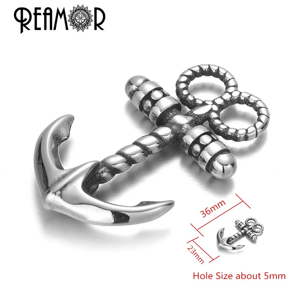 REAMOR Якорь из нержавеющей стали, Цвет: LJ086