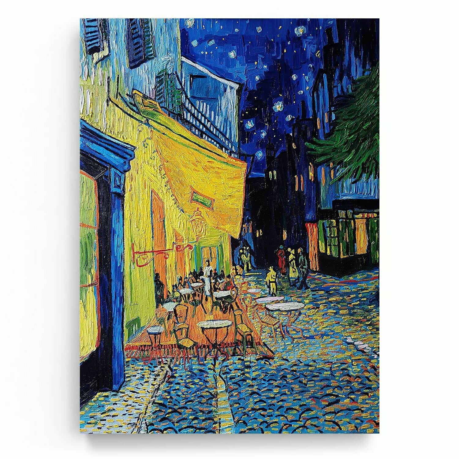 Картина / репродукция, Винсент Ван Гог "Ночная терраса кафе", 60х80 см.