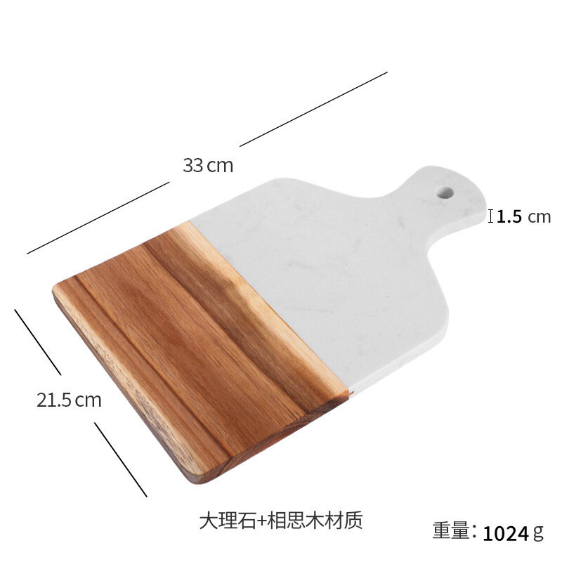 Трансграничная разделочная доска из акации, доска для нарезки из массива дерева, доска для сыра, доска для фруктов для использования на открытом воздухе, портативная деревянная доска для еды для кемпинга.