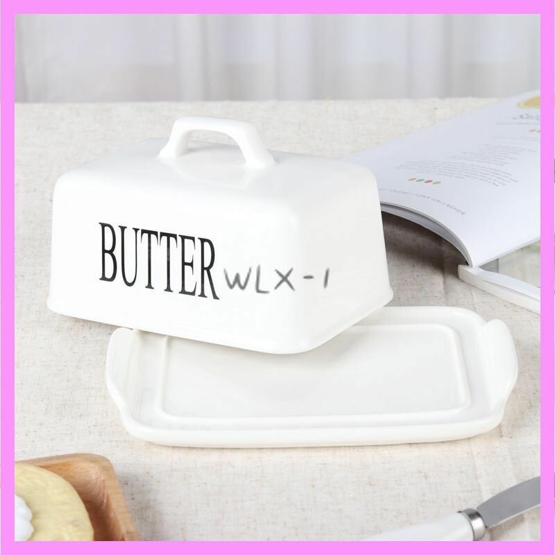Эксклюзивная керамическая масленка на 500 мл для сливочного масла