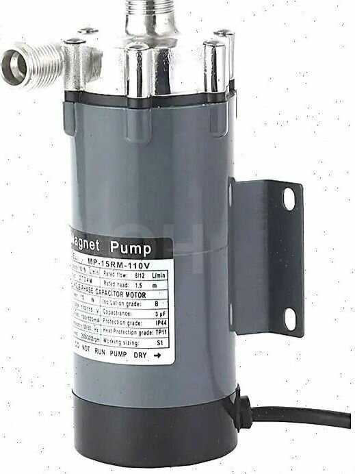 Магнитный пивной насос MP-15RM из нержавеющей стали для пивоварения и дистилляции