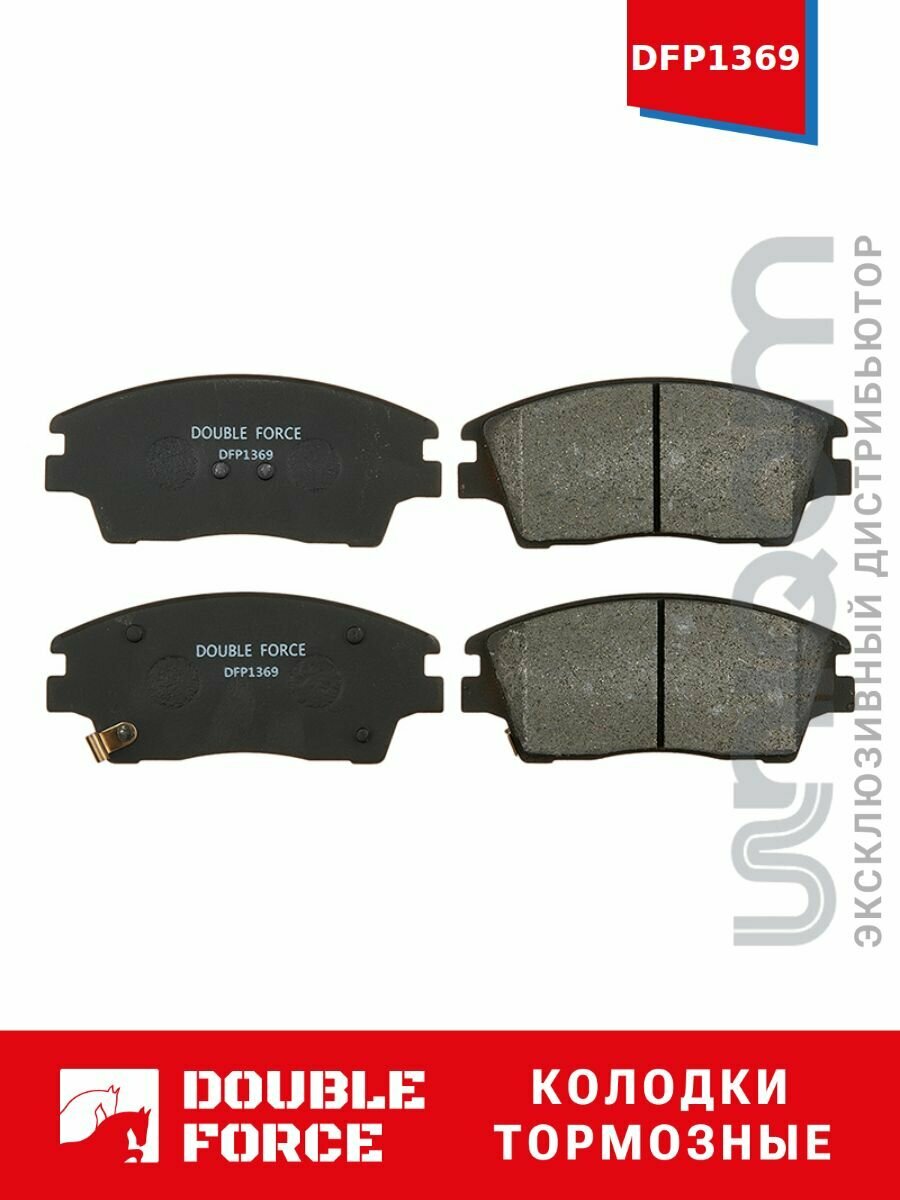 Колодки тормозные передние HYUNDAI Tucson 2020- / KIA Sportage 2015-2021 Double Force DFP1369